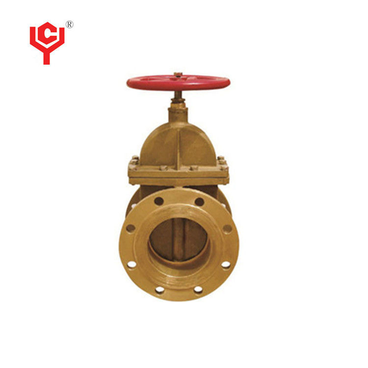 Casting 3 Inch Brass Gate Valve Butterfly 77mm width For Power Transformer